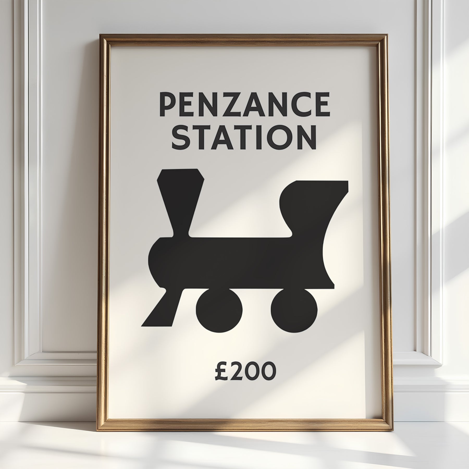 YOUR STATION - Custom Monopoly Railway Art | Timmy Loves Art– timmy ...