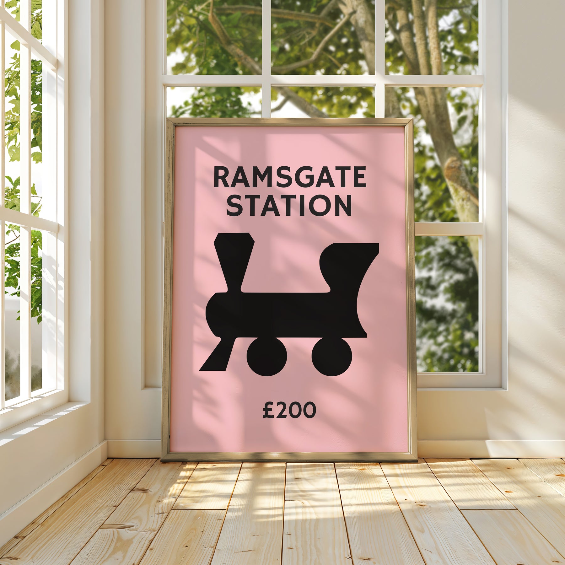 YOUR STATION - Custom Monopoly Railway Art | Timmy Loves Art– timmy ...